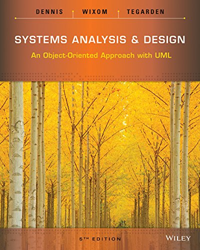 Systems Analysis And Design An Object Oriented Approach With Uml 5th 1343