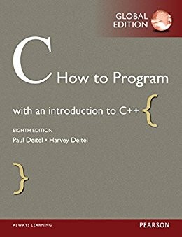 C How to Program, Global Edition 8th by Paul Deitel – AttentiveSons Store