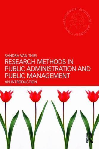 Ebook – Research Methods In Public Administration And Public Management ...