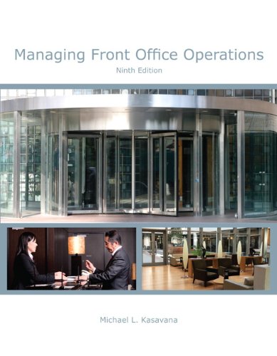 Managing Front Office Operations with Answer Sheet 9th Edition by ...