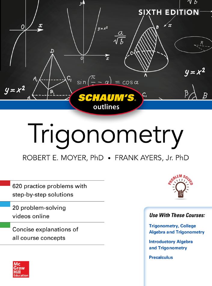 Schaum’s Outline Trigonometry 6th 6E – TUNED IN, LLC
