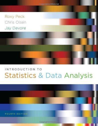 Ebook – Introduction To Statistics And Data Analysis 4Th Edition (PDF ...