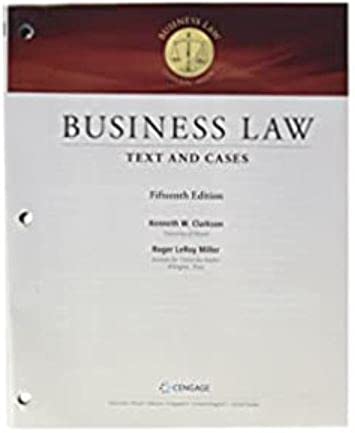 Business Law: Text and Cases – Auckoo Store