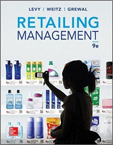 Retailing Management 9th Edition by Michael Levy Bar – Twin Sea Star