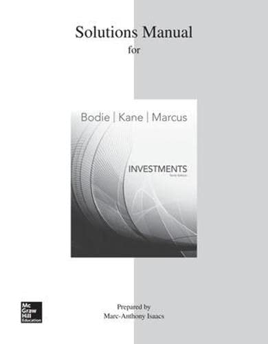 Solutions Manual for Investments – Mezene Store