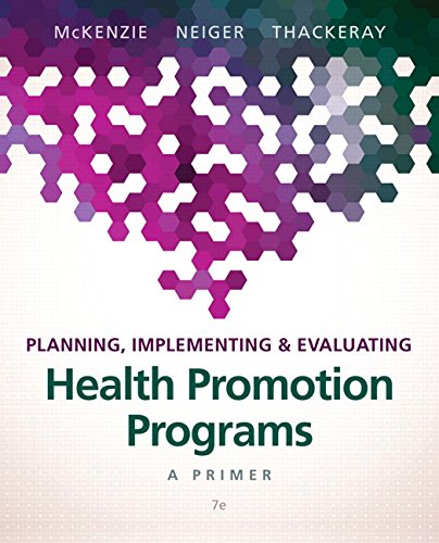 Ebook – Planning Implementing and Evaluating Health Promotion Programs ...