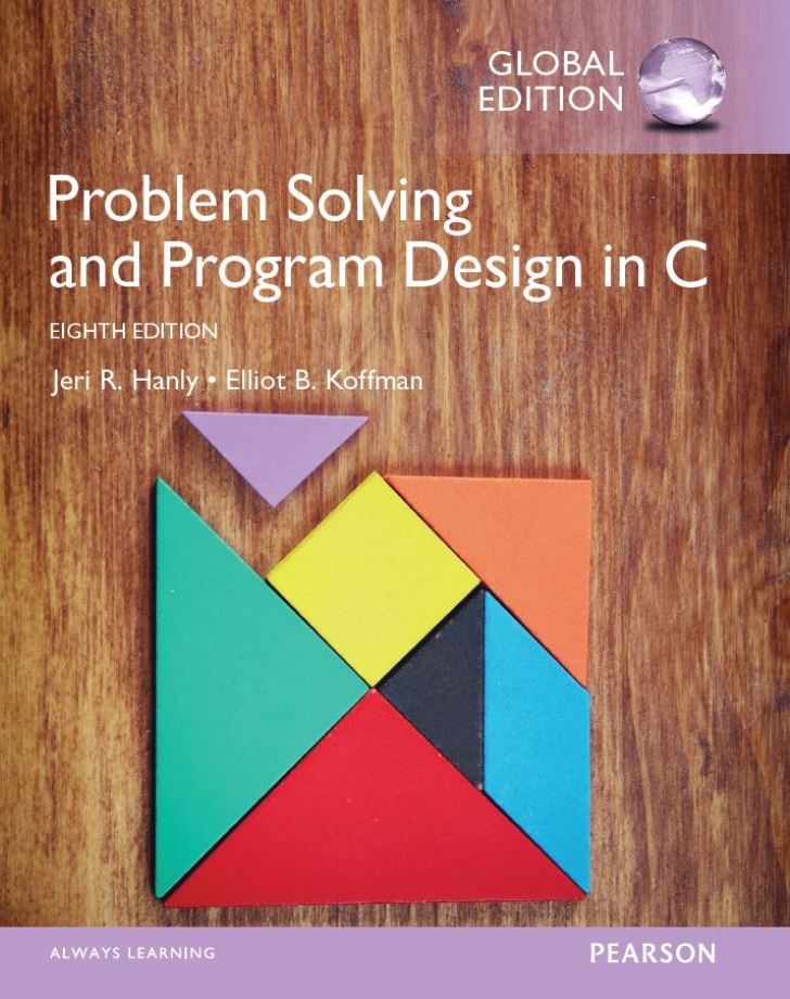 Problem Solving and Program Design in C 8th 8E – Hacasa Shop