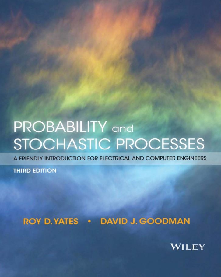 Probability and Stochastic Processes 3rd 3E Roy Yates – Auckoo Store