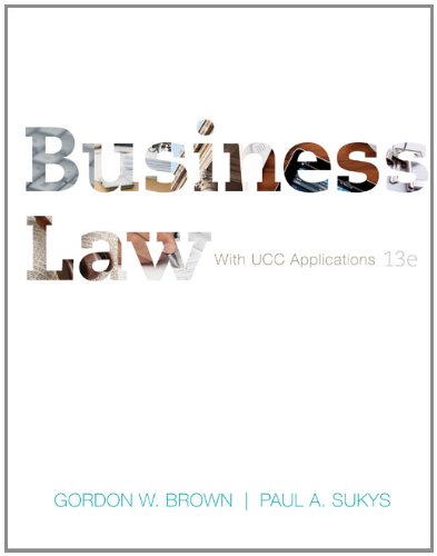 Business Law with UCC Applications Student Edition – AttentiveSons Store