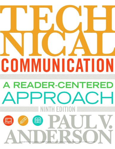 Technical Communication: A Reader-Centered Approach – Tinycritter