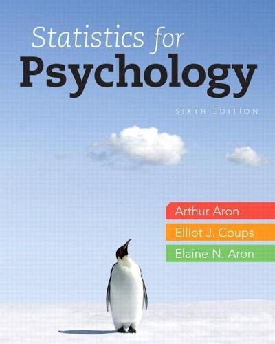 Ebook – Statistics for Psychology (6th Edition) (PDF Instant Download ...