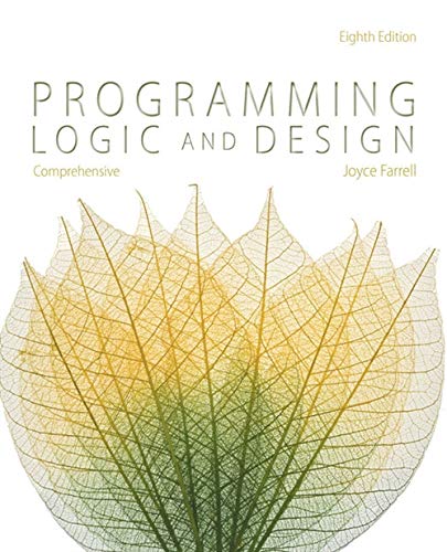 Programming Logic and Design, Comprehensive (8th Edition) – Wiselibs.shop