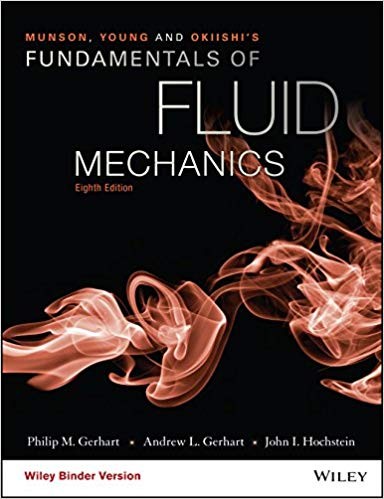 Munson, Young and Okiishi’s Fundamentals of Fluid Mechanics, 8th ...