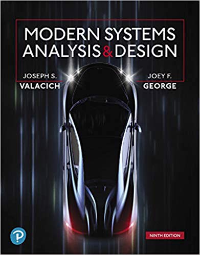 Modern Systems Analysis and Design 9th Edition – TUNED IN, LLC