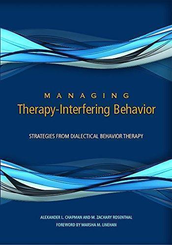 Managing Therapy Interfering Behavior Strategies From Dialectical ...