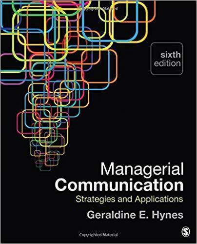 Managerial Communication Strategies And Applications 6Th Edition ... Managerial Communication Strategies And Applications 6Th Edition ...