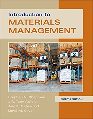 Introduction to Materials Management 8th by Tony Arnold – Gapostore.com