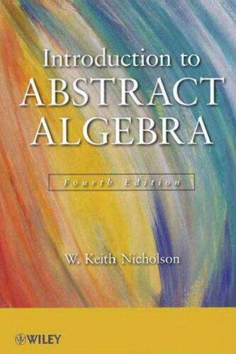 Introduction To Abstract Algebra 4Th Edition – TUNED IN, LLC