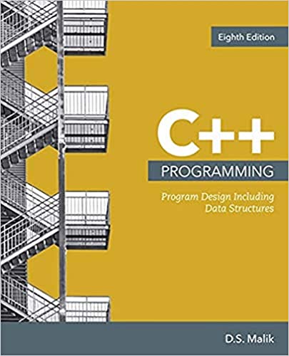 C++ Programming: Program Design Including Data Structures – AttentiveSons Store
