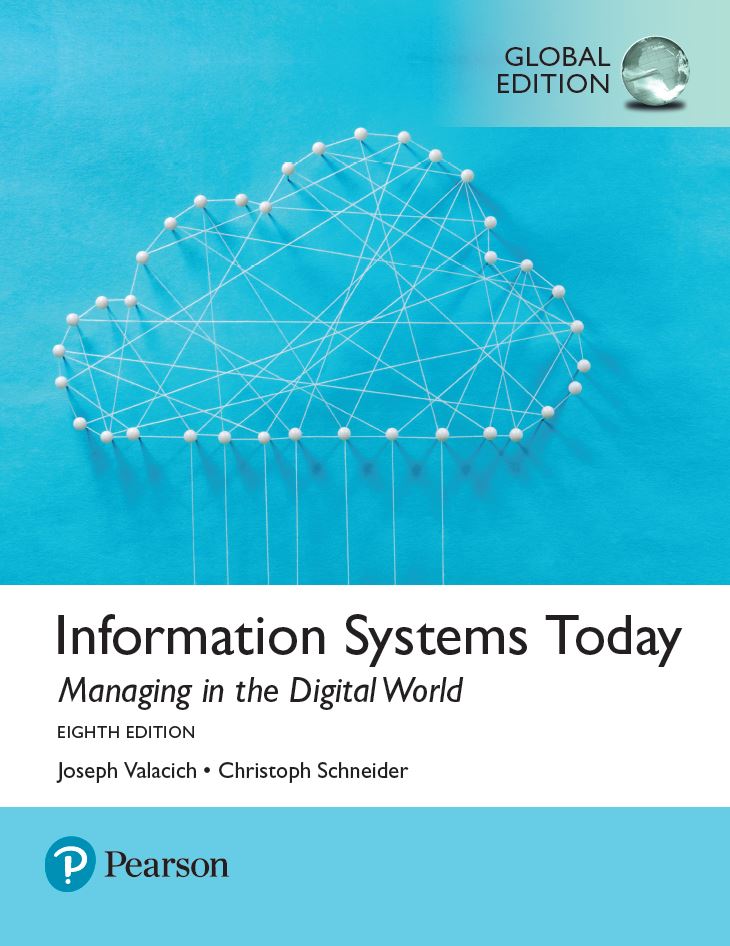 Information Systems Today 8th 8E Valacich – Hacasa Shop