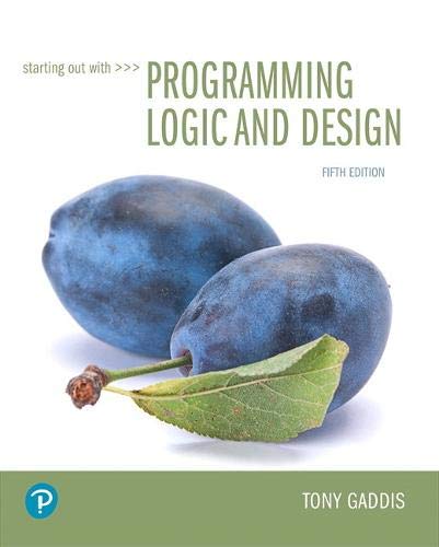 Starting Out With Programming Logic And Design – AttentiveSons Store