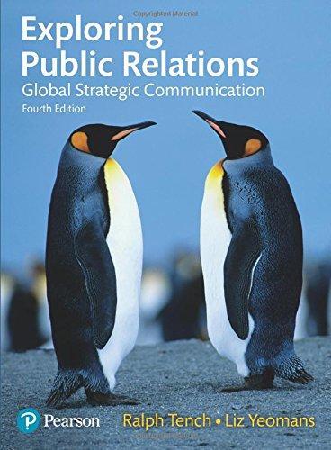 Exploring Public Relations Global Strategic Communication 4Th Edition ...